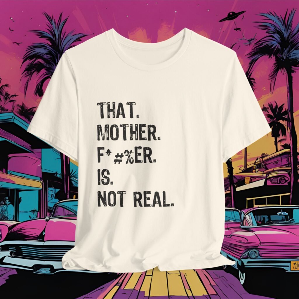 TMFINR – Black Label Short Sleeve Natural Tee - alienmilkshake.com